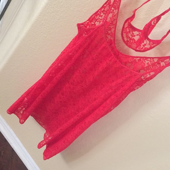 Intimates & Sleepwear | Sexy Red Nightgown String Panties | Poshmark